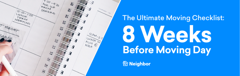 The Ultimate Moving Checklist - Neighbor Blog