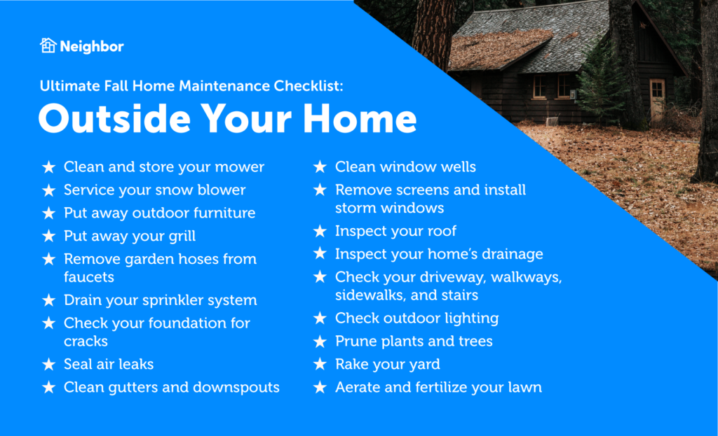 Fall Home Maintenance - Neighbor Blog