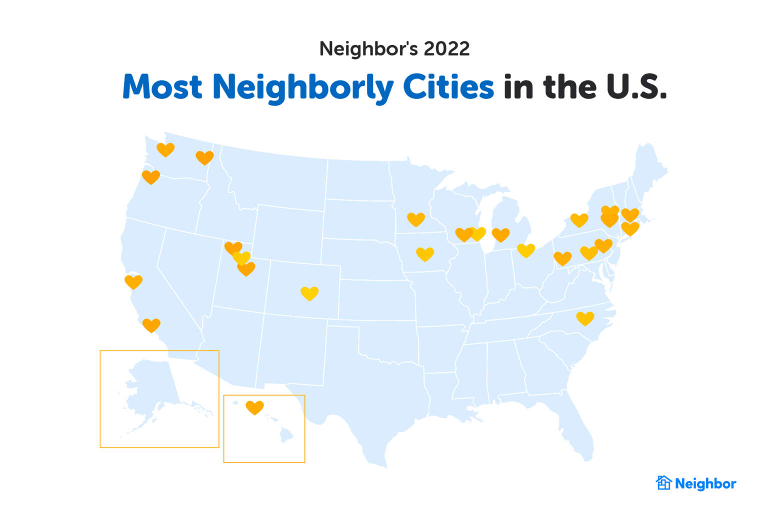 The 2022 Most Neighborly Cities in America - Neighbor Blog