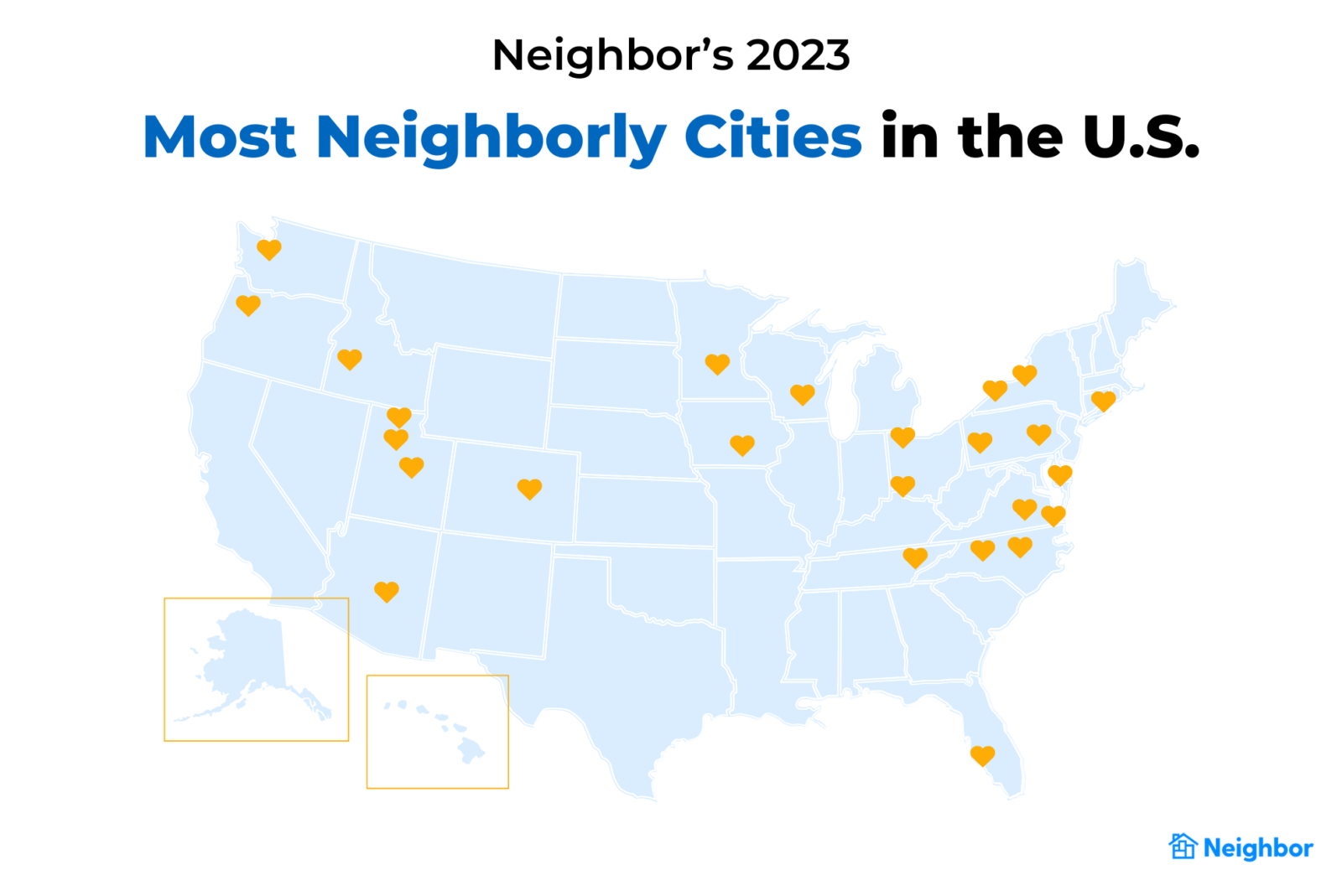 2023's Most Neighborly Cities in America - Neighbor Blog