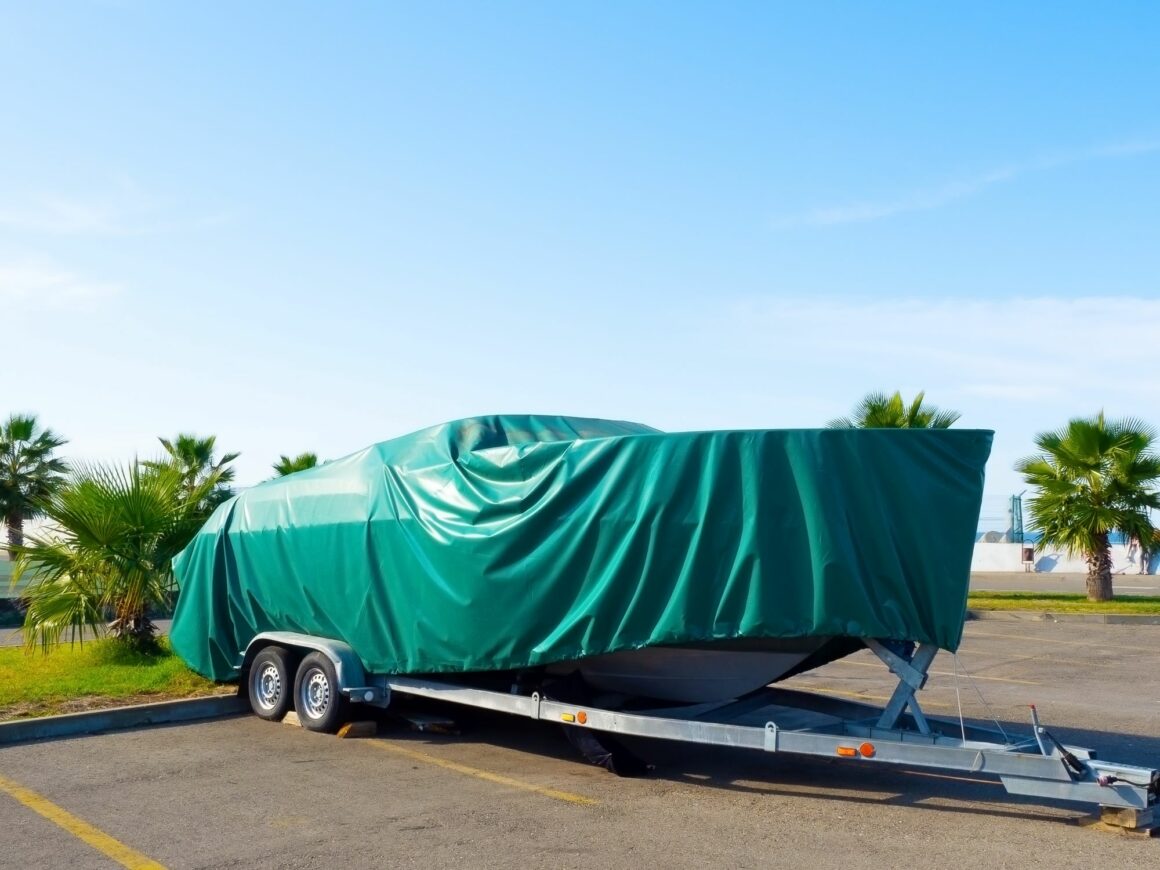 How to Cover a Boat with a Tarp - Neighbor Blog