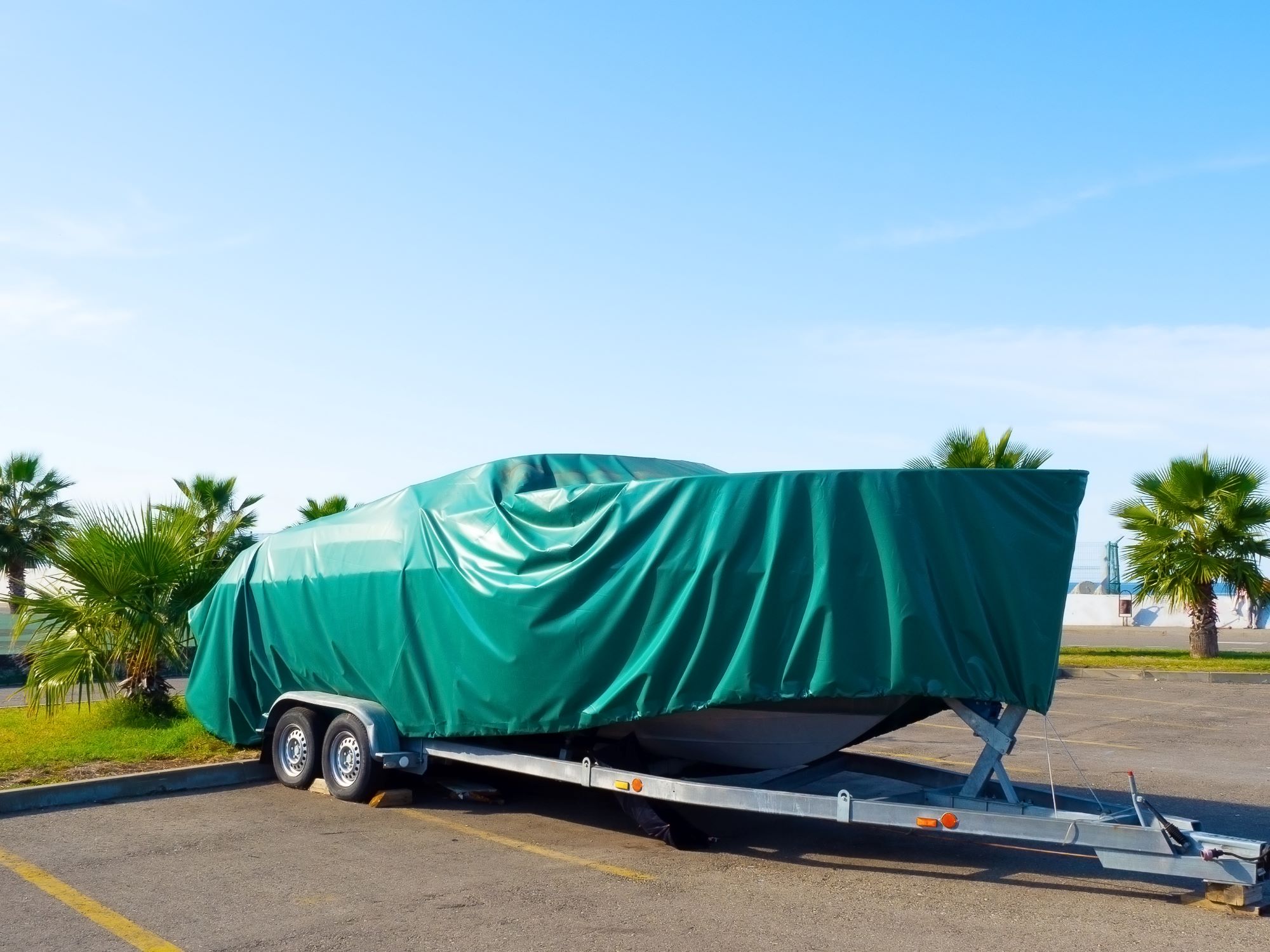 How to Cover a Boat with a Tarp - Neighbor Blog